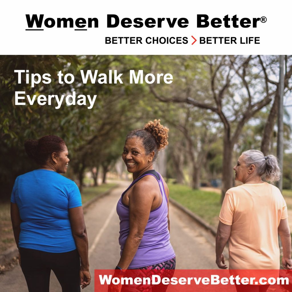 Tips to Walk More Everyday